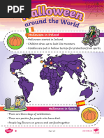 Global Halloween Celebrations Overview | PDF | Halloween | Religion And ...