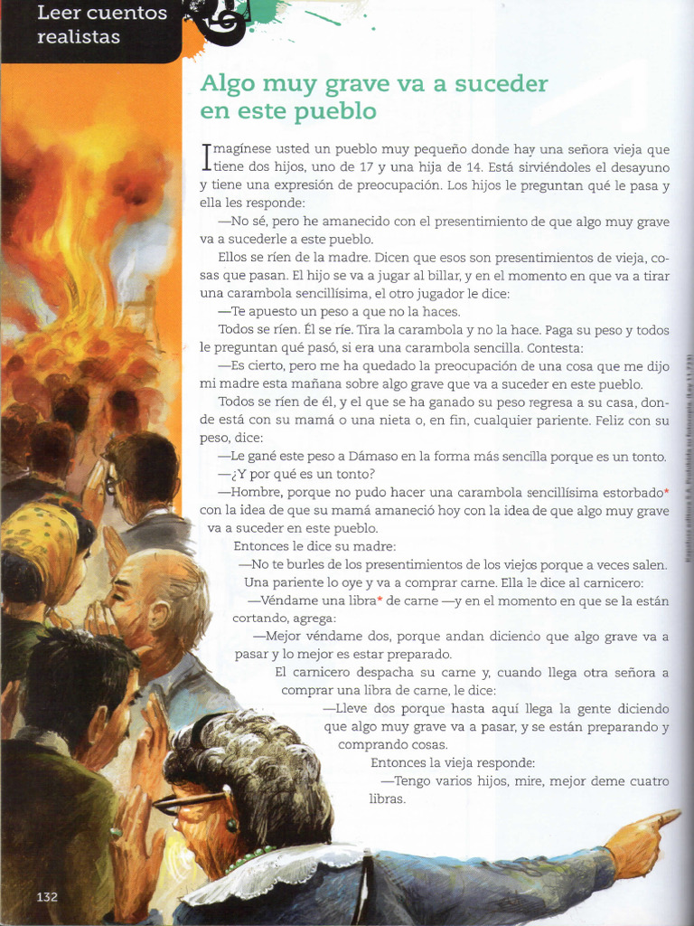 Algo Muy Grave Va A Suceder en Este Pueblo (Gabriel García Márquez) | PDF