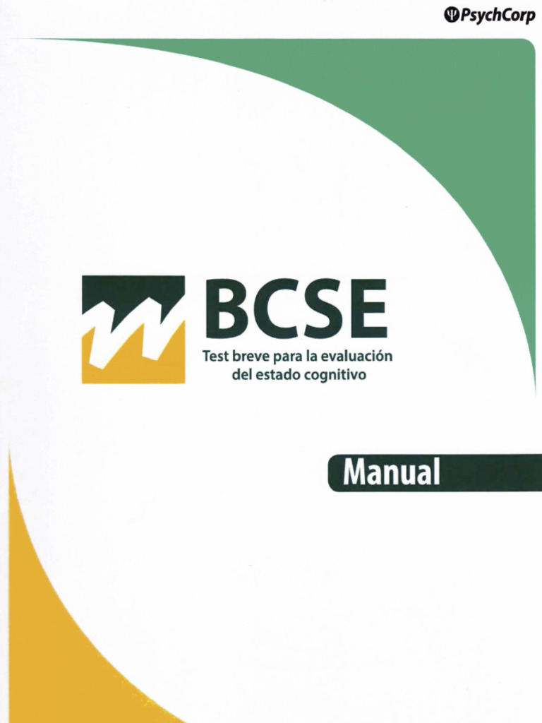 Manual Bcse | PDF | Cognición