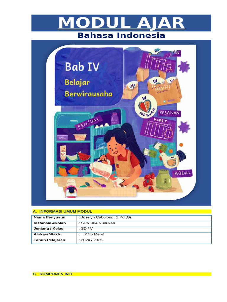 Bab 4 - Ma B Indo Kls 5 | PDF