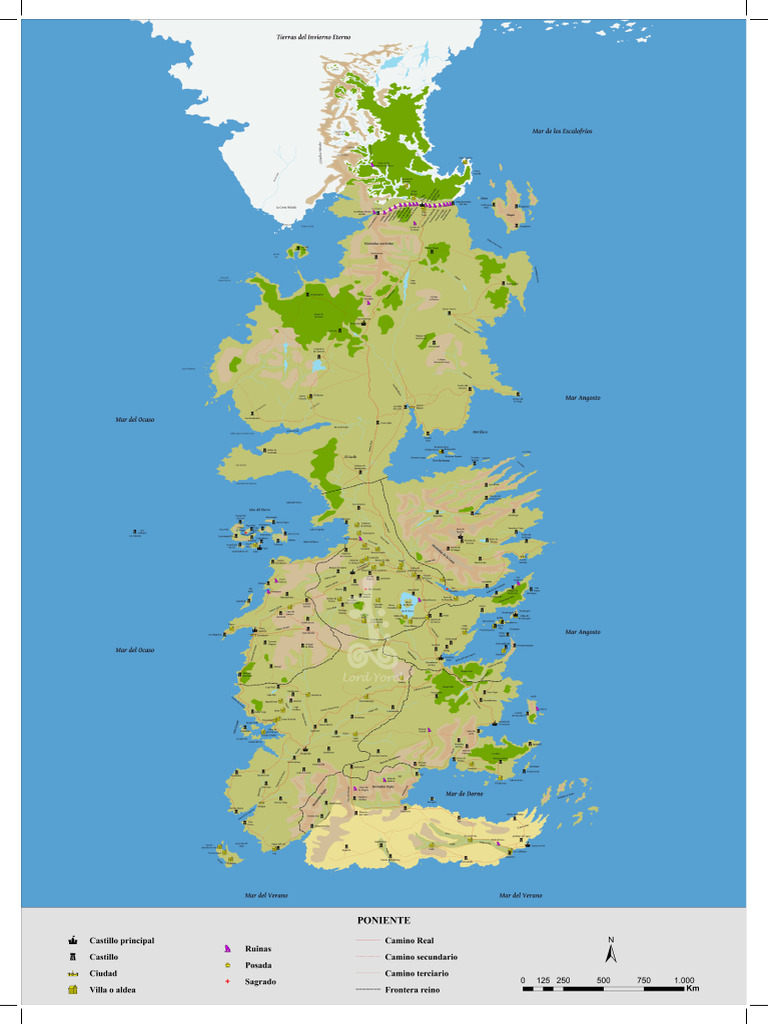 Mapa Poniente_DIN-A2 | PDF