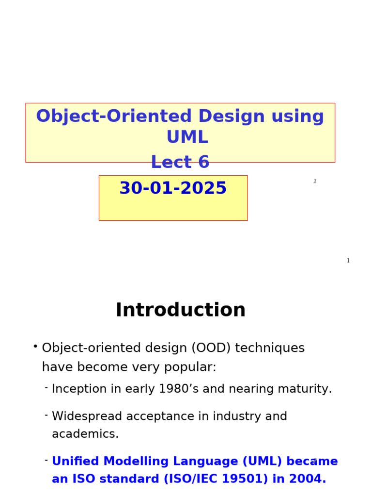 lect 6 | PDF | Unified Modeling Language | Use Case