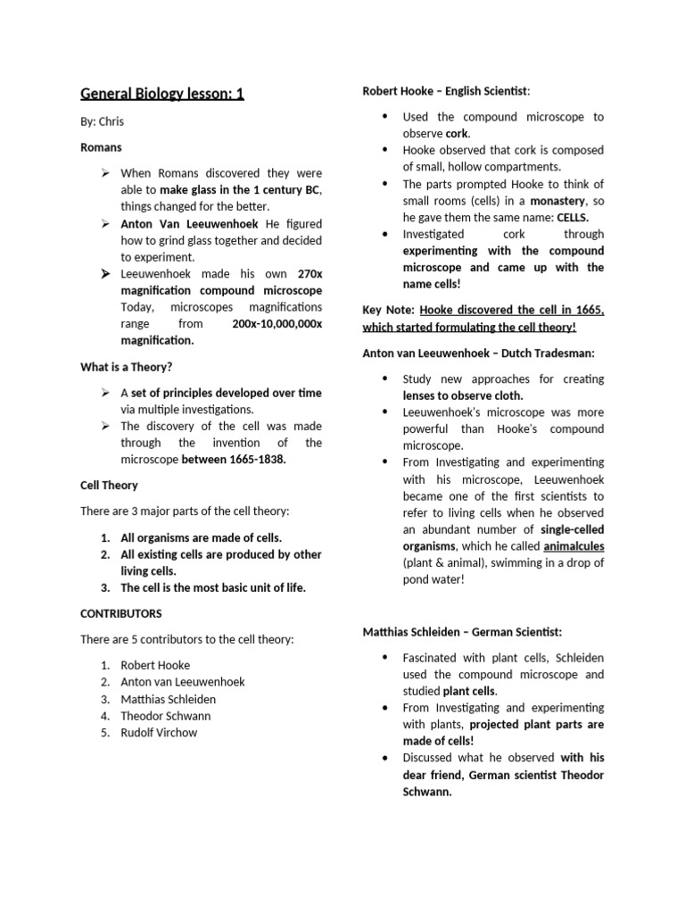 Reviewer 3rd Quarter General Biology 1 1 | PDF | Mitosis | Cell (Biology)
