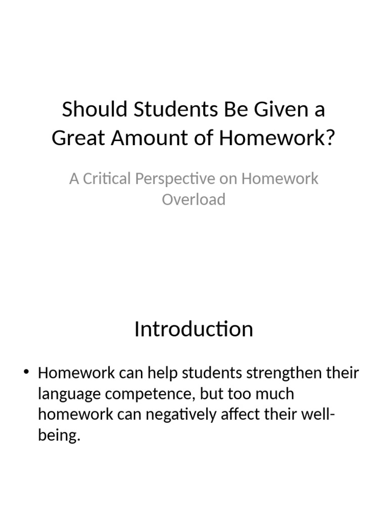 Homework Presentation | PDF