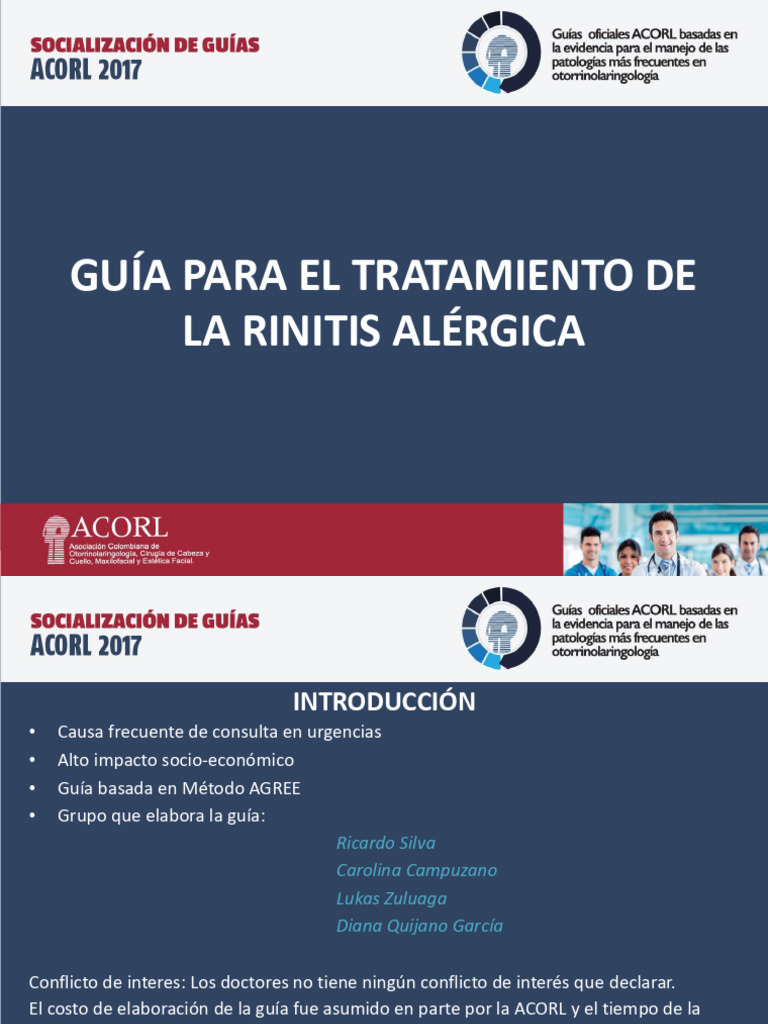 Rinitis alergica | PDF | Alergia | Inmunología