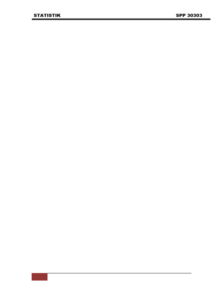 Nota Bab 3 Stastik | PDF