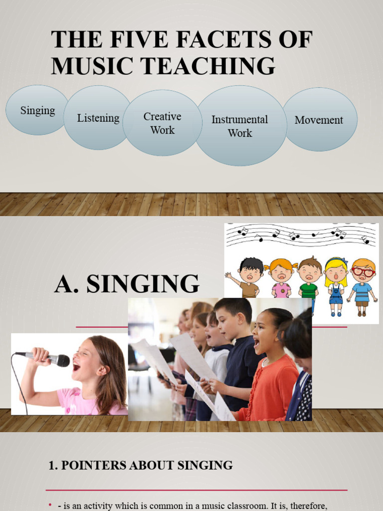 Five Facets of Teaching Music | PDF | Singing | Musical Instruments