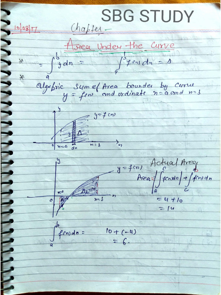 Jee Area Under Curve Maths | PDF