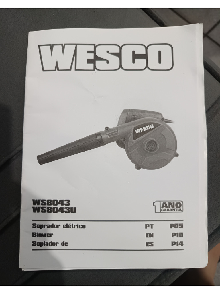 Manual Wesco (1).Jpg | PDF