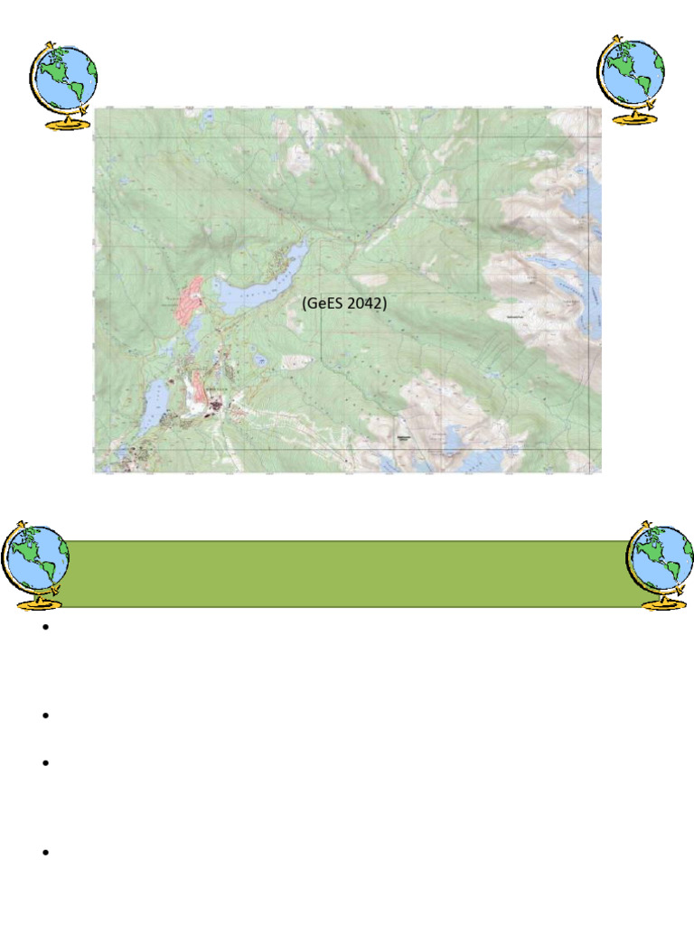 Cartography and Map Reading - 074324-1 | PDF | Latitude | Longitude