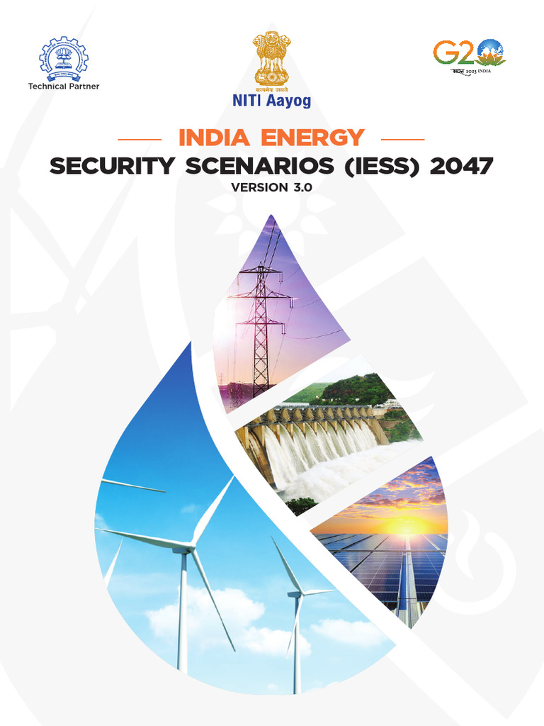 1-IMP NITI_AAYOG Energy Senerio Upto 2047 IESS_v3_one_pagers | PDF ...