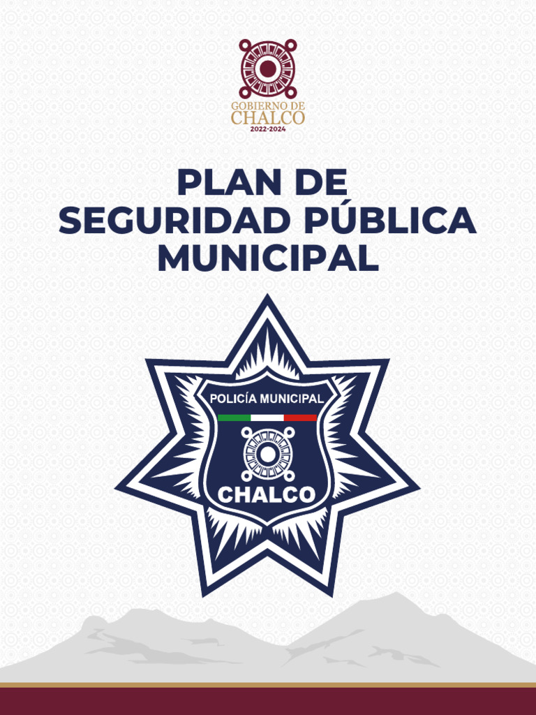 Plan de Seguridad Public Avb | PDF | Policía | Valores