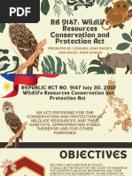 Ra 9147 | PDF | Wildlife | Endangered Species