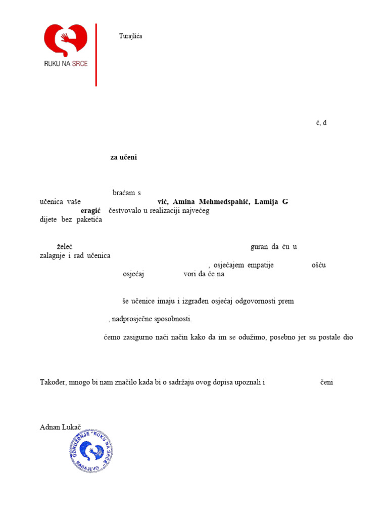 Pohvala Za Učenike | PDF