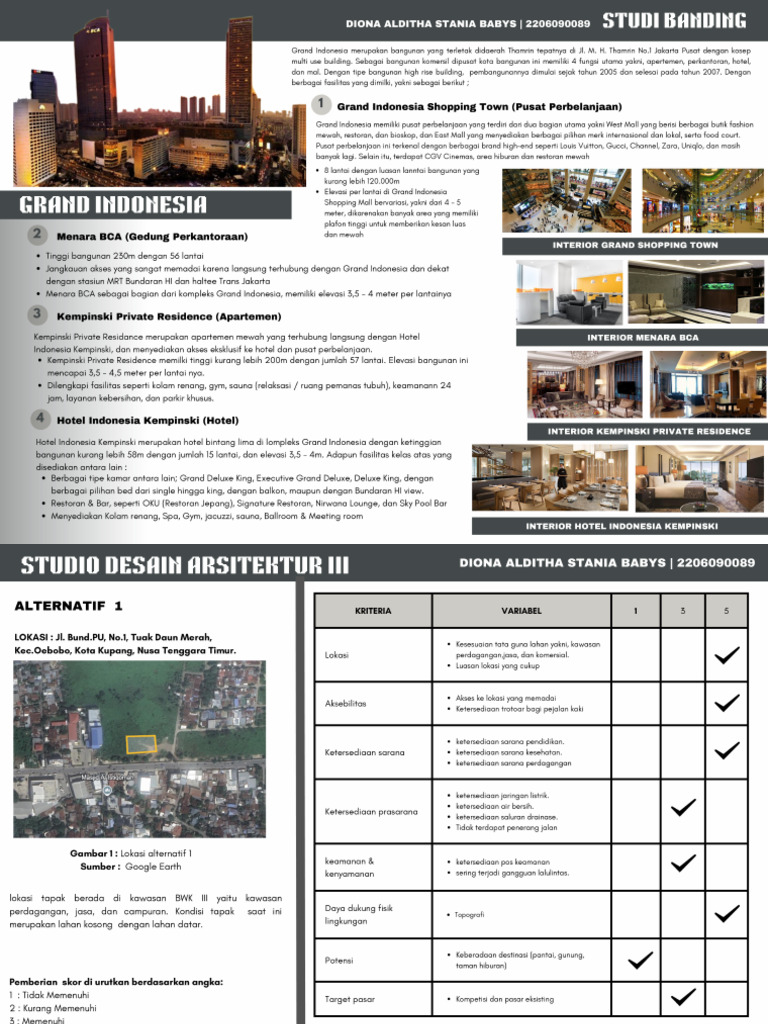 Studio Desain Arsitektur Iii | PDF