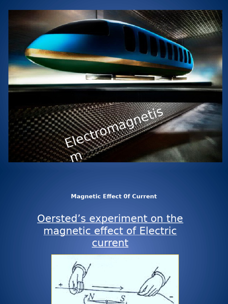 Magnetic Effect of Current | PDF