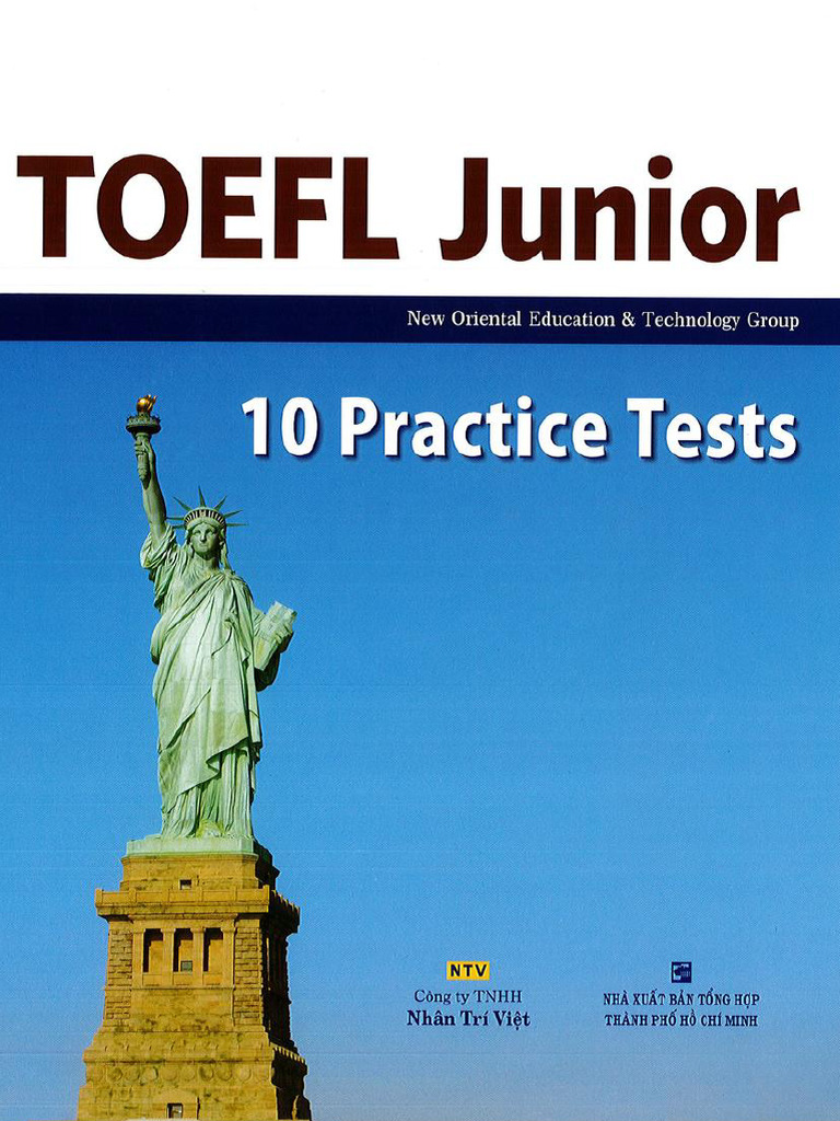 TOEFL Junior 10 Practice Tests PR | PDF