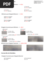 Equivalências Chaves Polegadas A Milímetros | PDF