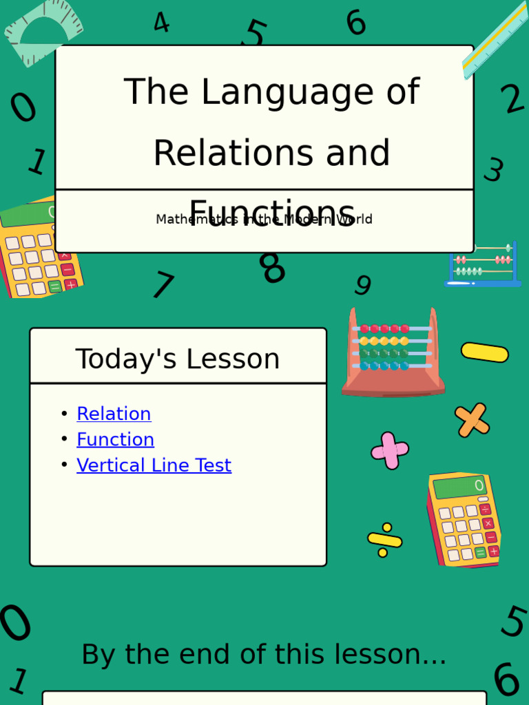 Relation and Function | PDF | Function (Mathematics) | Applied Mathematics