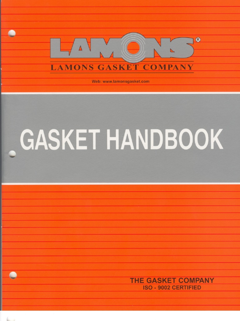 Gasket Handbook | PDF | Mechanical Engineering | Materials