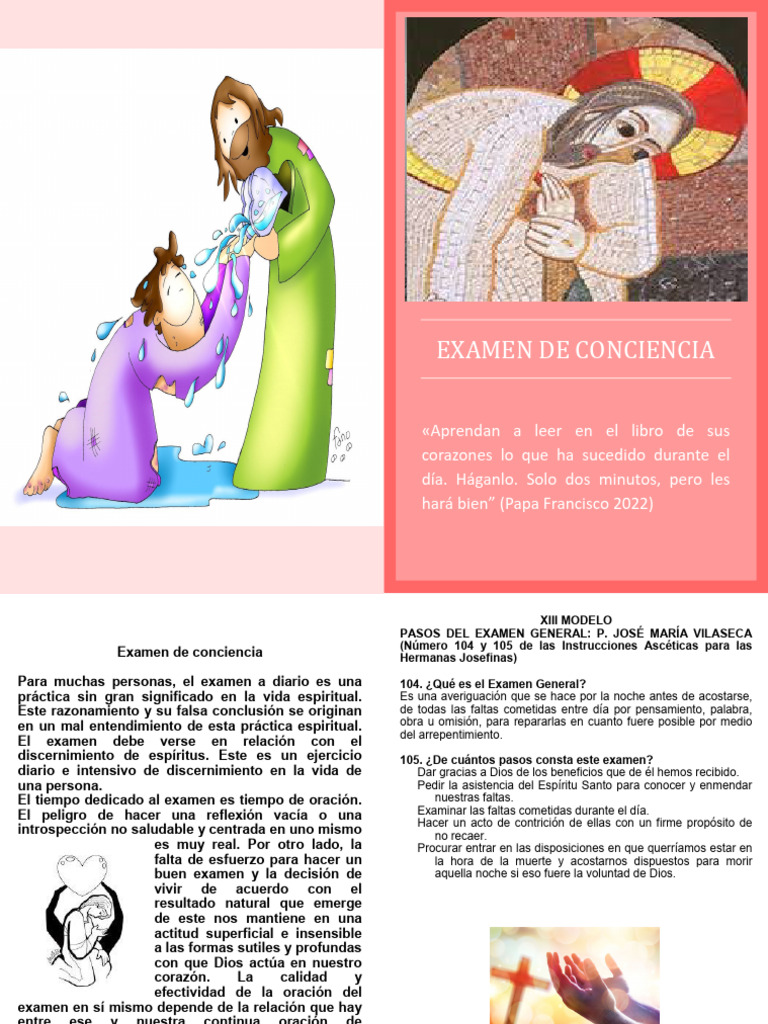 Examen de Conciencia para Imprimir | PDF | Oración | Amor