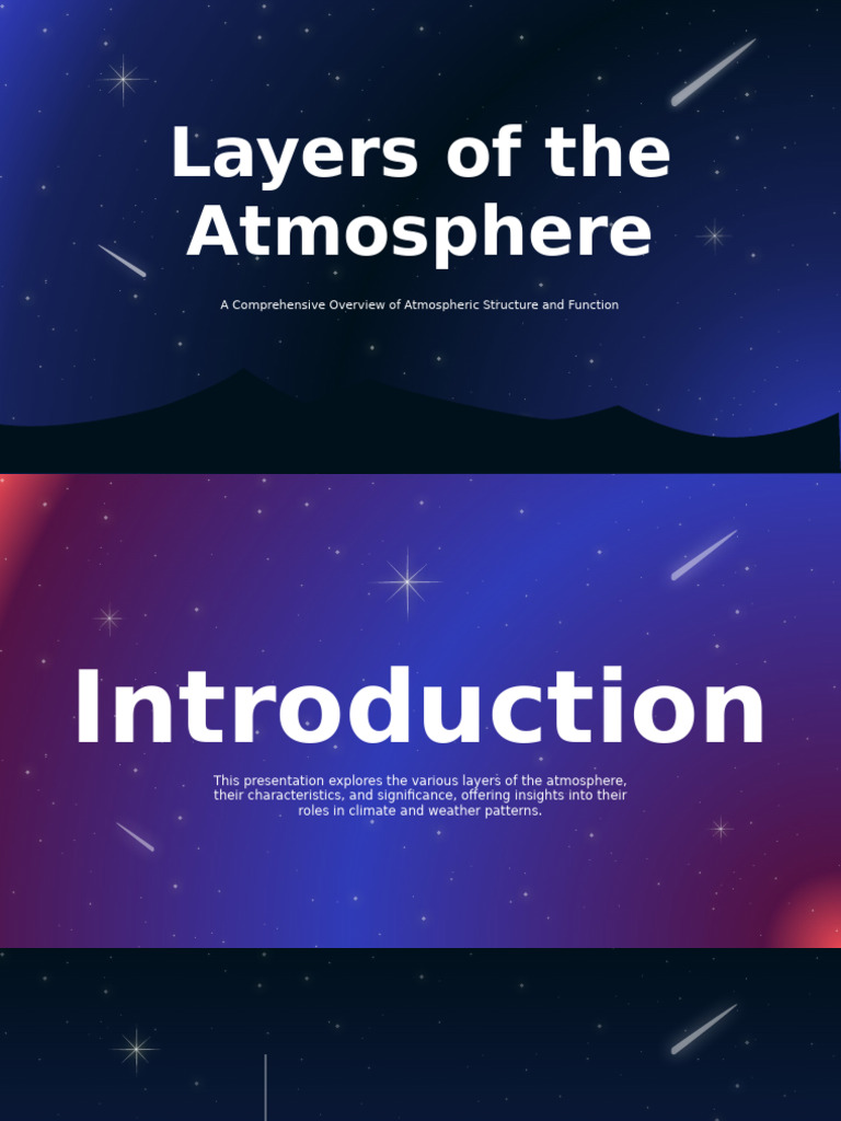 Layers of The Atmosphere FINAL | PDF | Atmosphere Of Earth | Atmosphere