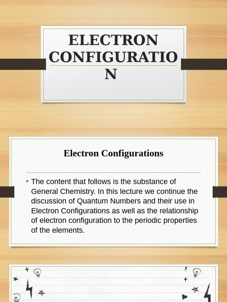 Electron Configuration Guide Pdf Electron Configuration Atomic Orbital