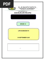 LFSC G12 Topic Test Memo (Evolution) | PDF