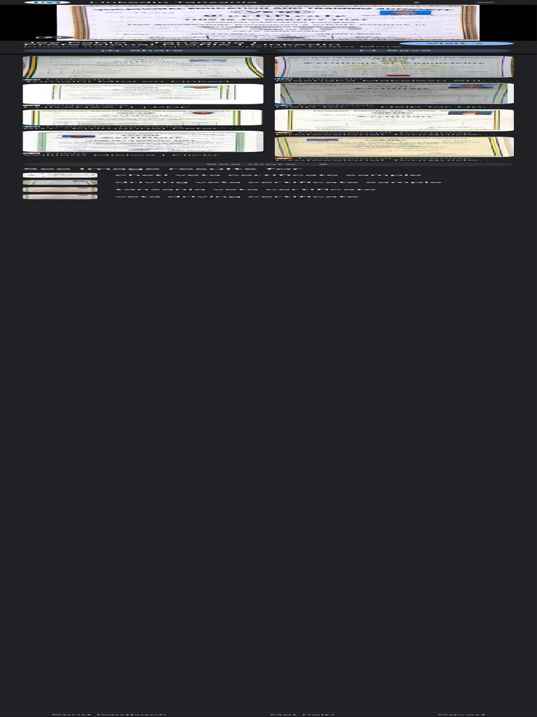 Veta Certificate Sample - Google Search | PDF