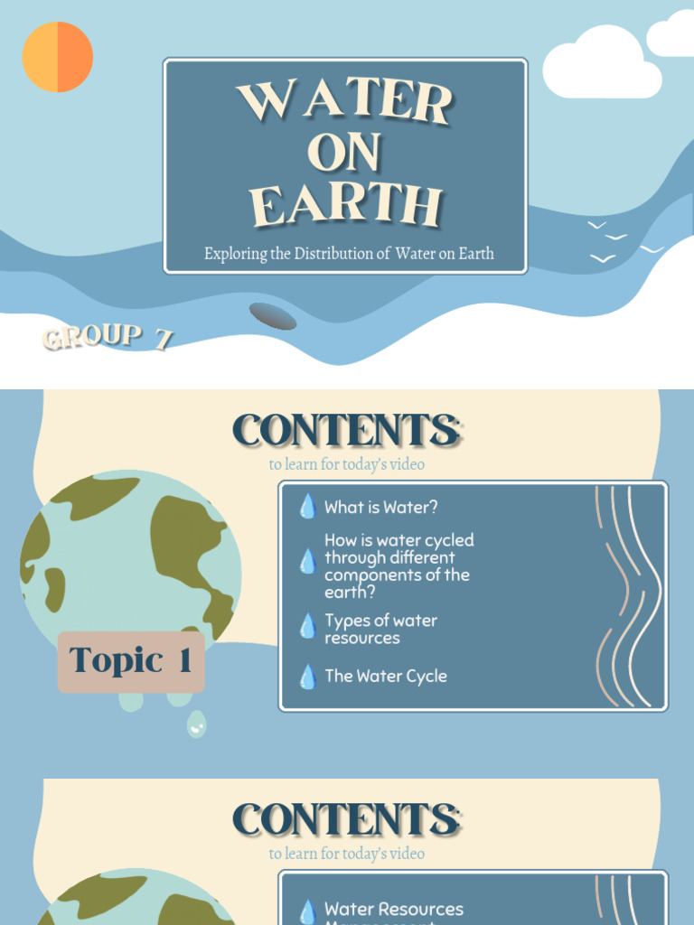 Water Distribution and Pollution Insights | PDF | Water | Water Pollution