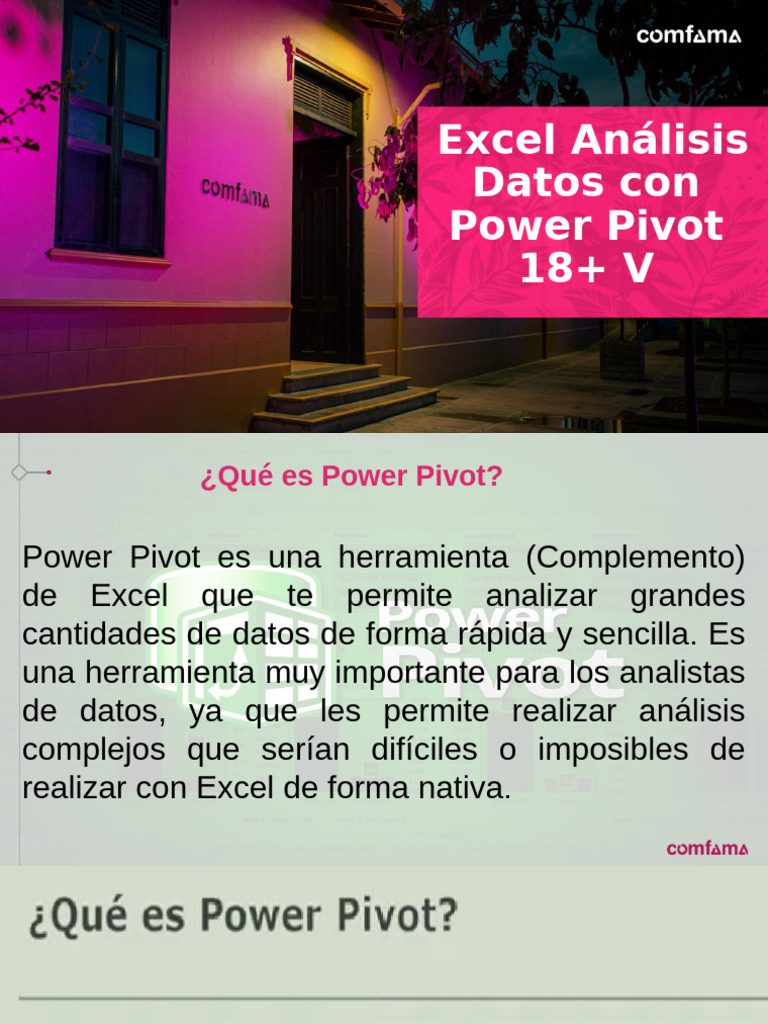Clase 1 Power Pivot | PDF | Microsoft Excel | Bases de datos