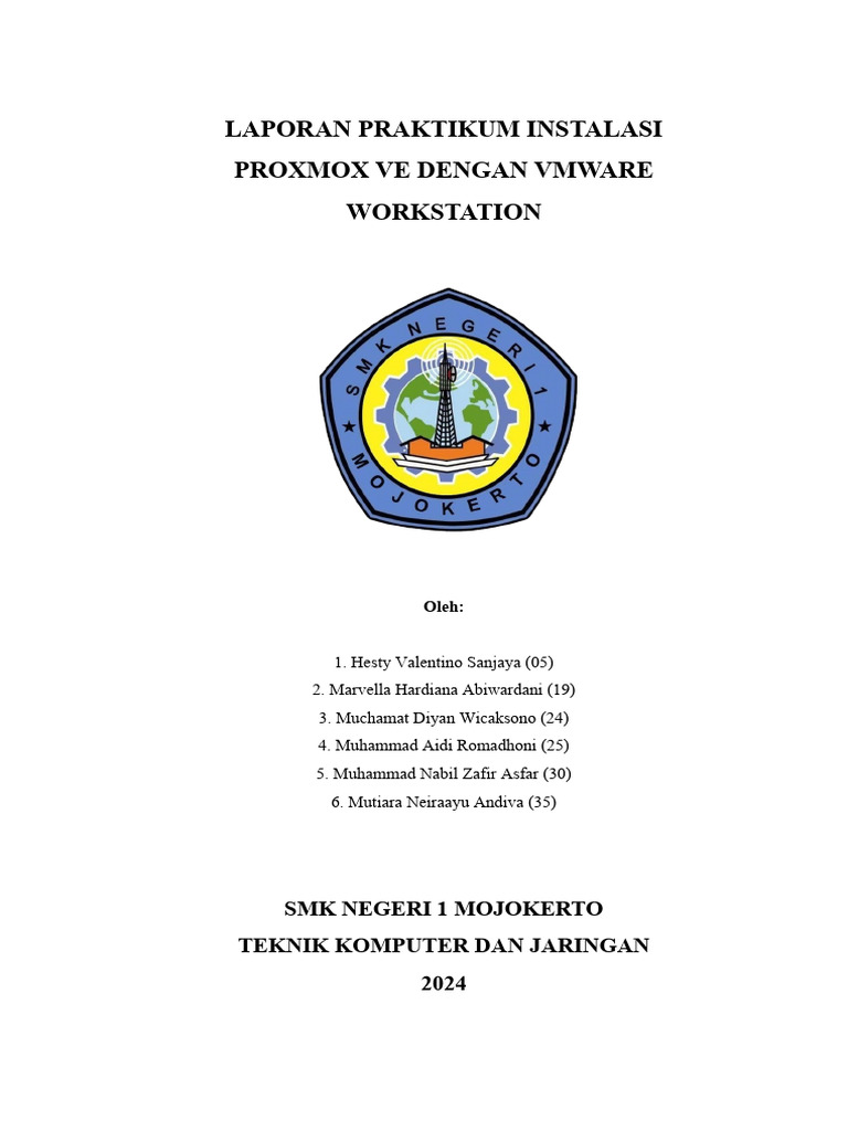 Instalasi Proxmox VE di VMware Workstation | PDF