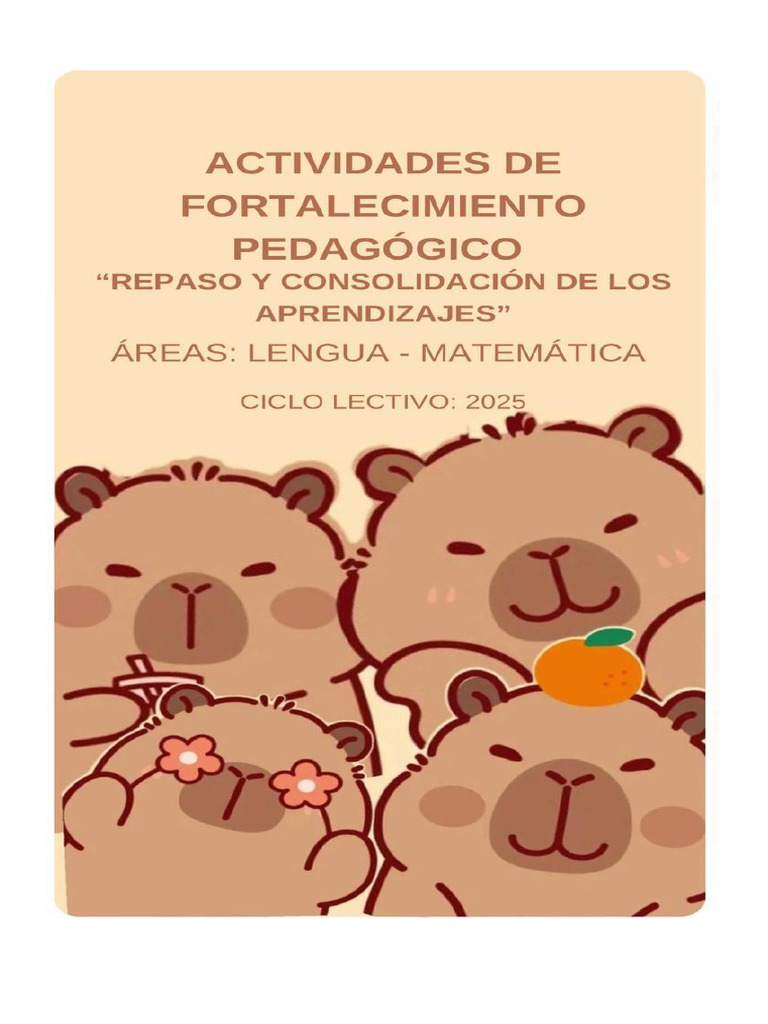 Guia de Actividades 2025 Corregido | PDF