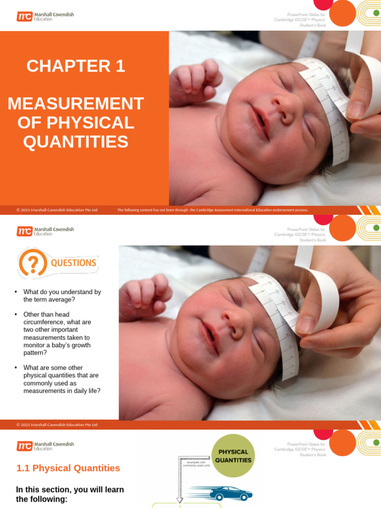 Mce Igcse Physics PPT c01 | PDF | Euclidean Vector | Volume