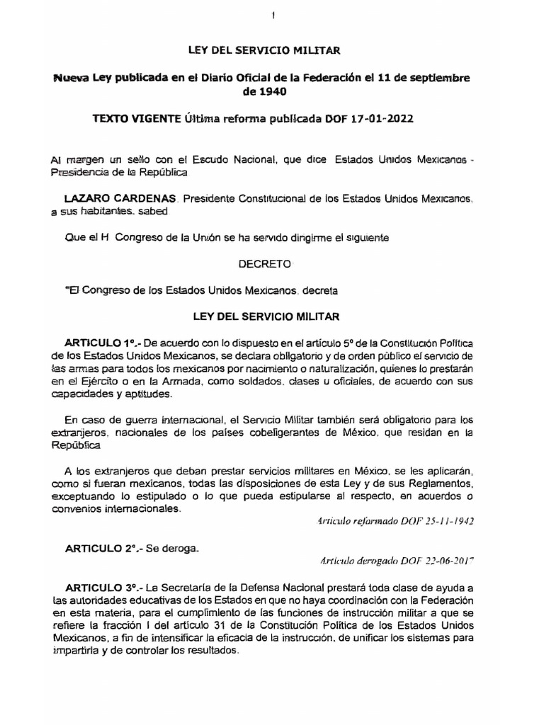 Ley y Reglamento SMN 3a Sesión | PDF