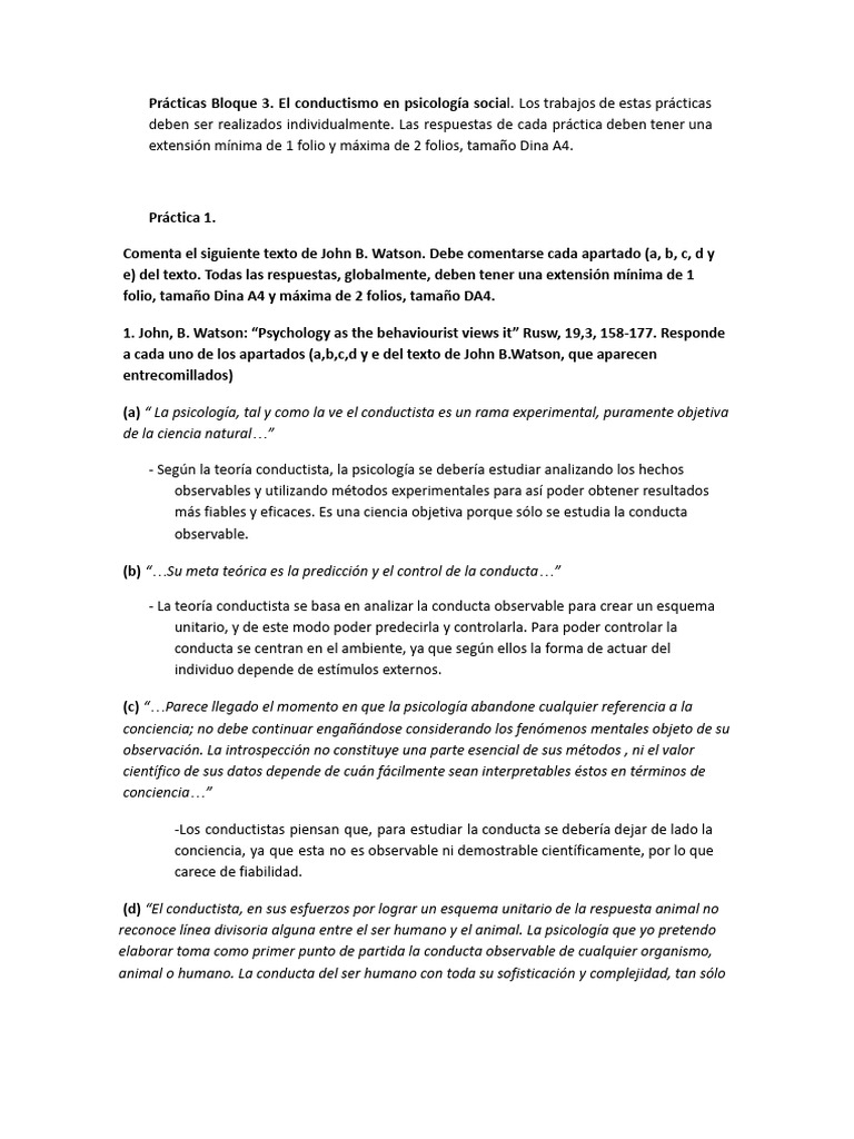 EstelaGuisado Practica3 | PDF | Behaviorismo | Comportamiento