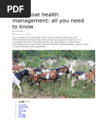 Your Goats Normal Vital Signs Fudetb | PDF | Goat | Thermoregulation