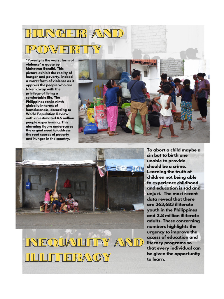 Reflection Paper in Poverty | PDF | Poverty | Poverty & Homelessness