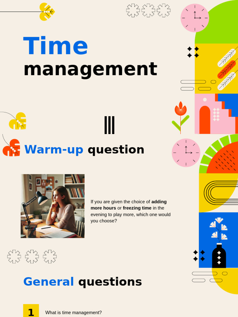 Unit 1 - Time Management (L4) | PDF | Time Management | Professional Skills