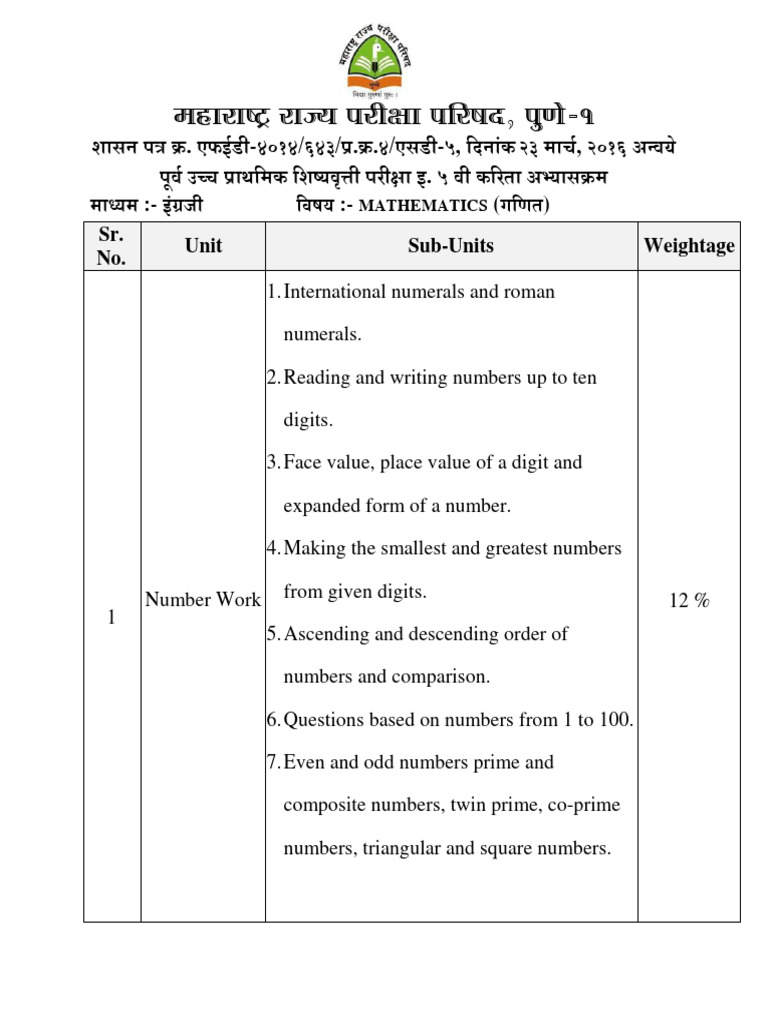 English Medium 5th Mathematics | PDF | Rectangle | Numbers