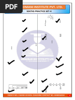 Silverzone Math Olympiad Practice Set Class2 | PDF