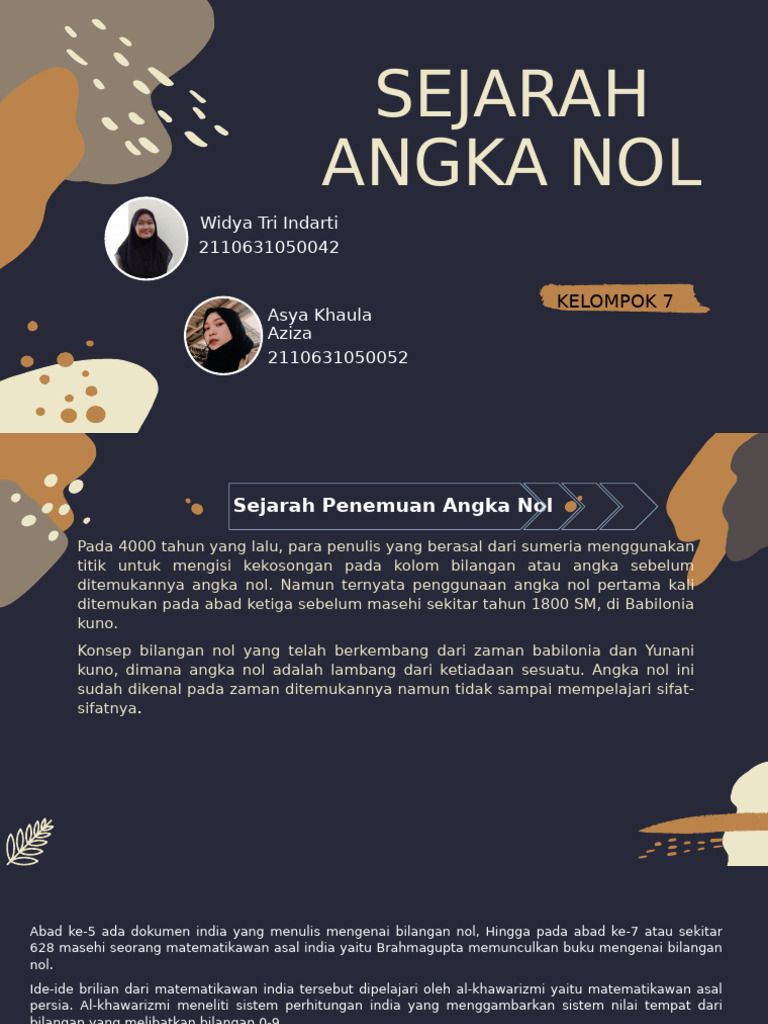Sejarah Angka Nol | PDF