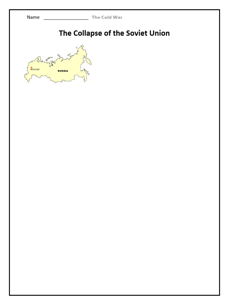 The Collapse of the Soviet Union Explained | PDF