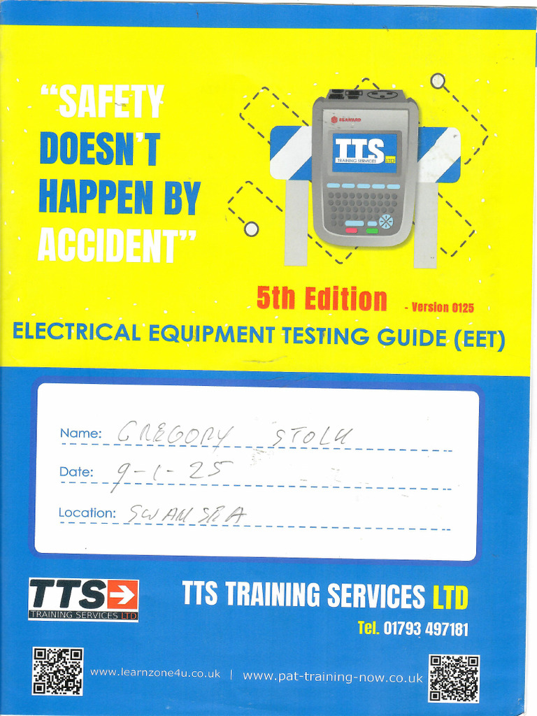 Documentation Tts Pat Testing | PDF