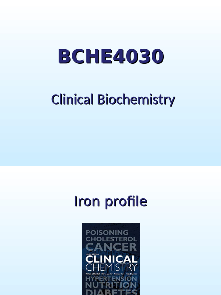 BCHE4030-2223-other Tests-Iron Profile Lipid Profile Cardiac Marker ...