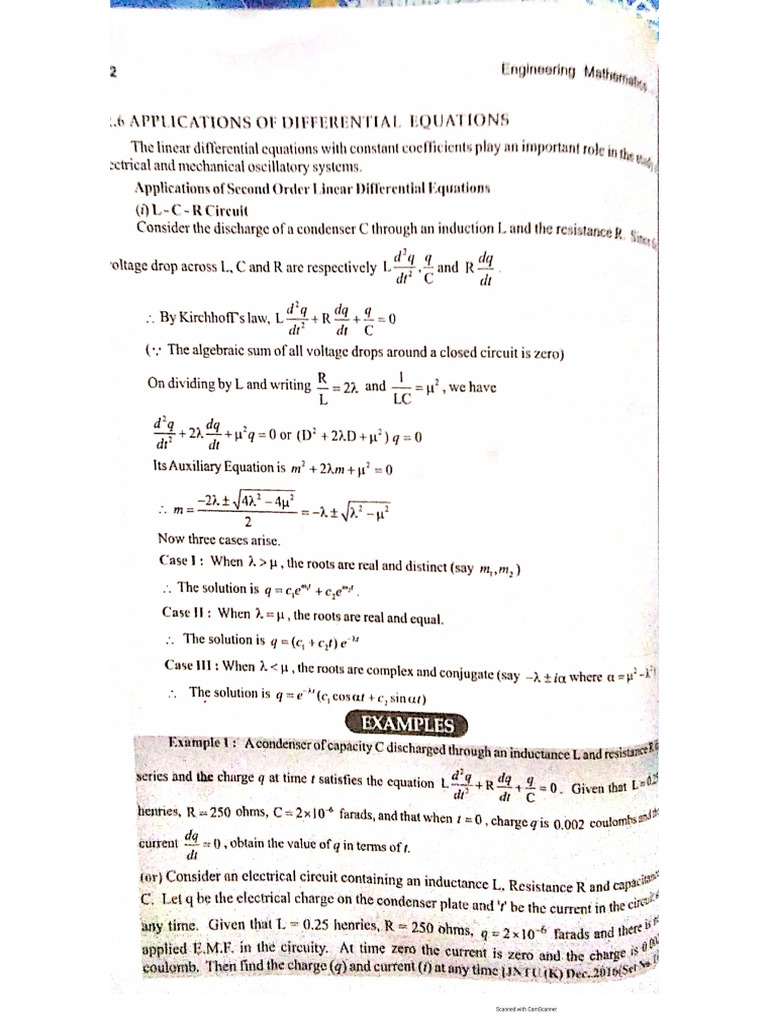 m2 unit 2.(LCR circuits) | PDF