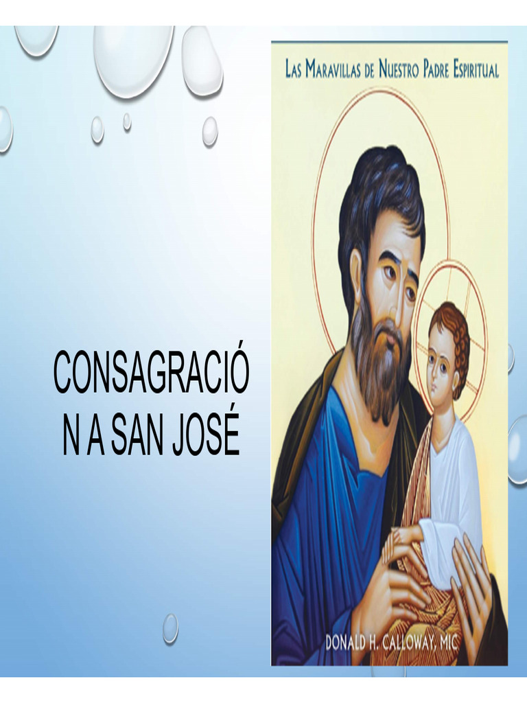 Consagración a San José: Guía Completa | PDF | María, madre de Jesús ...