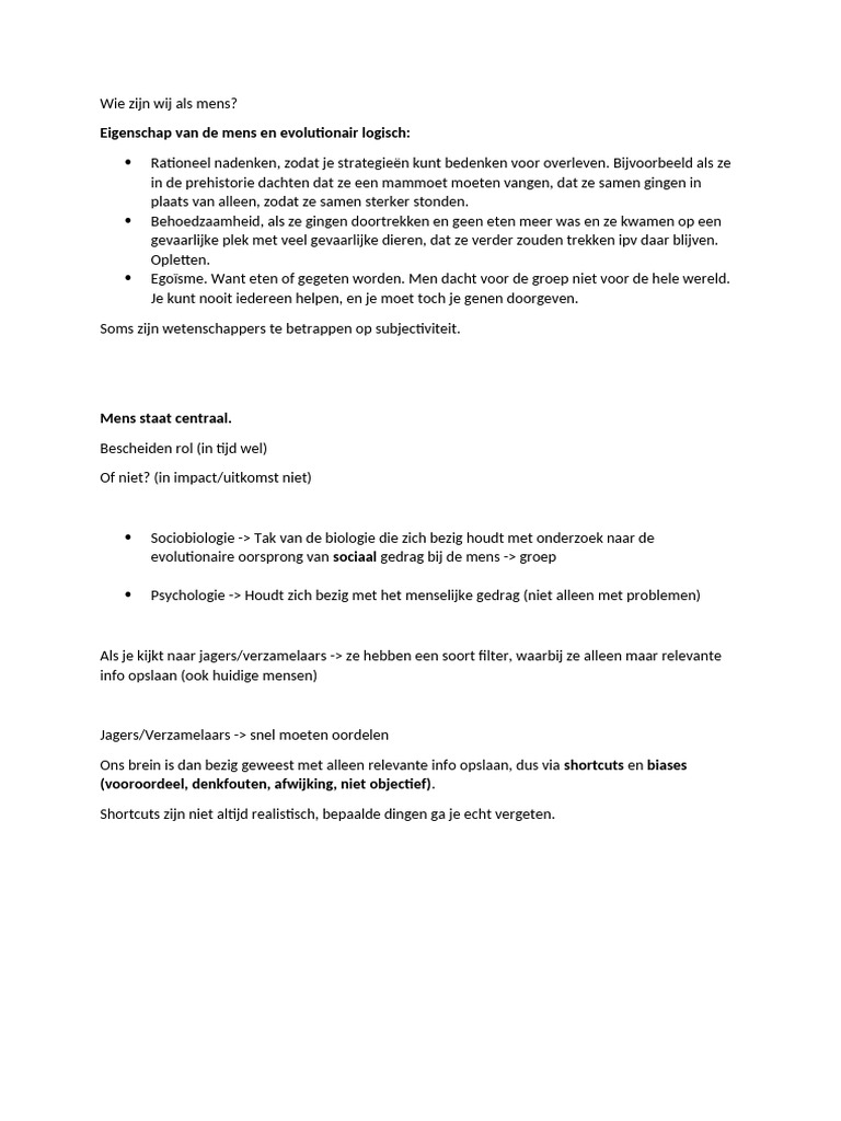 Wetenschappelijke Oriëntatie Overzicht | PDF