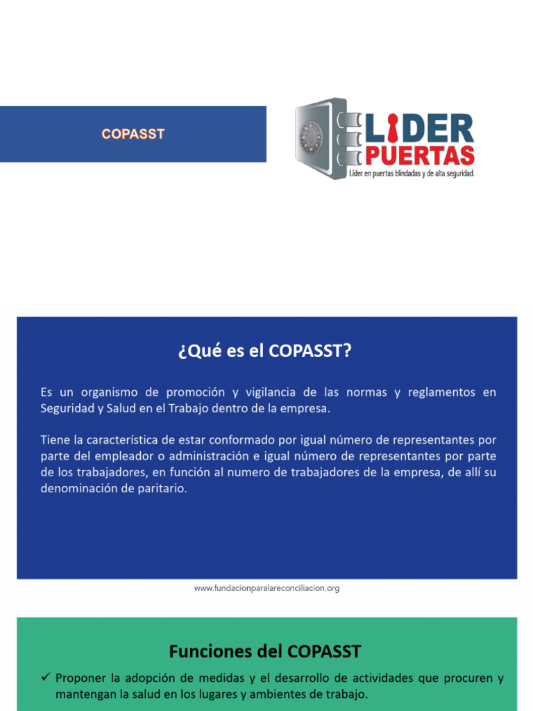 Capacitacion COPASST | PDF