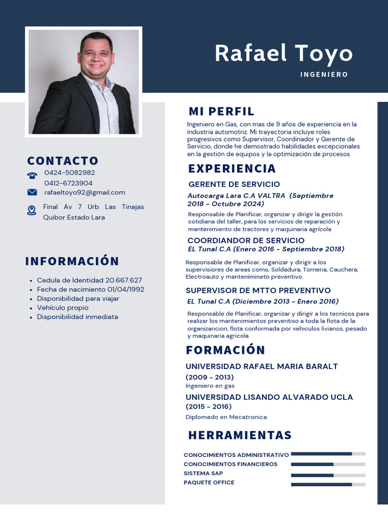 Currículum de Rafael | PDF | Business